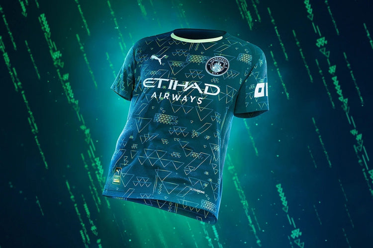 LE NOUVEAU MAILLOT THIRD DE MANCHESTER CITY EN COLLAB AVEC FC 26 ...